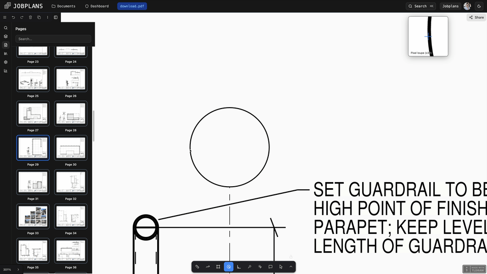 Jobplans - Construction Document Measurement & Annotation Tool